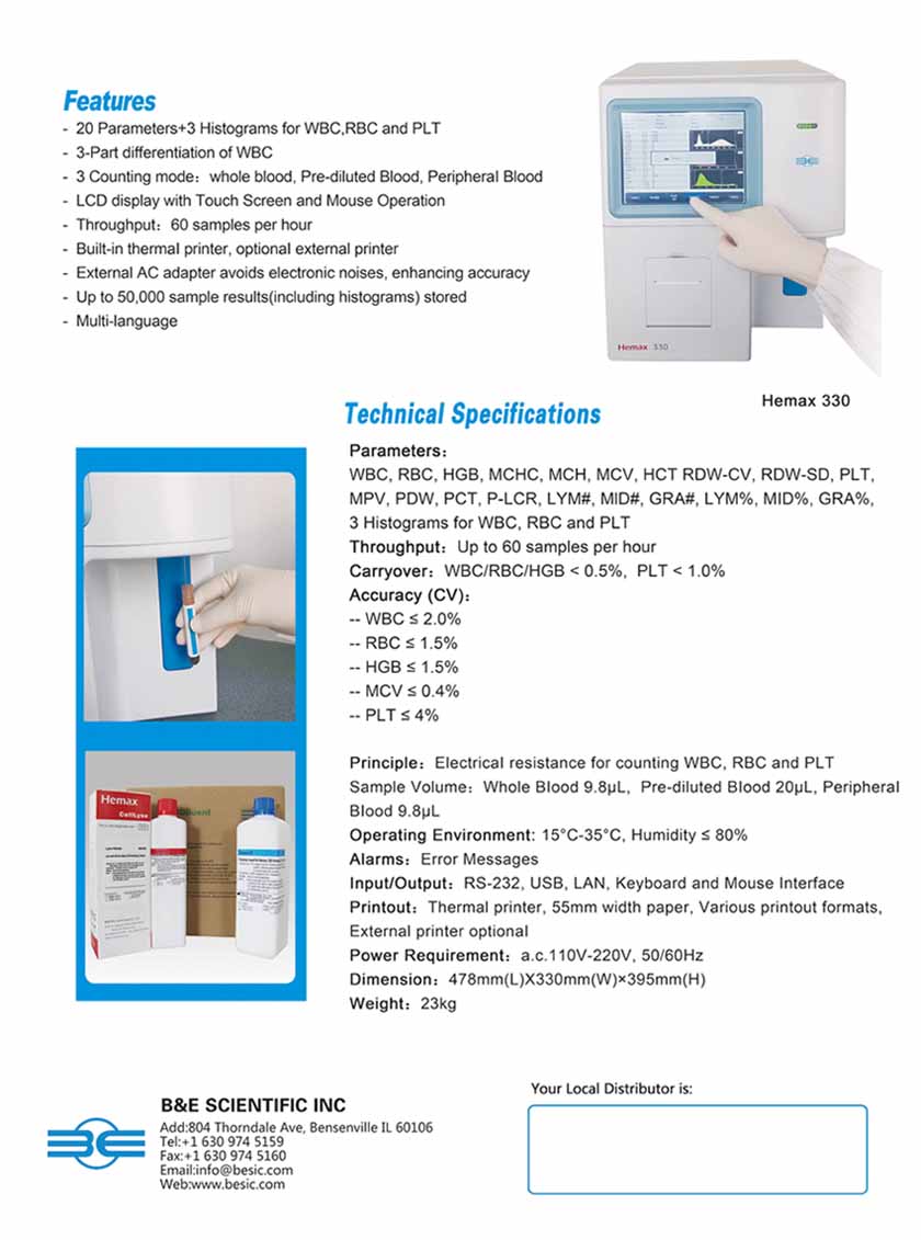 Hemax 330 – Lab Reagent
